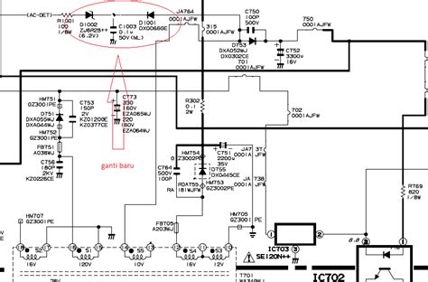 Gandoes Elektro Tv Sharp Gambar Kedip