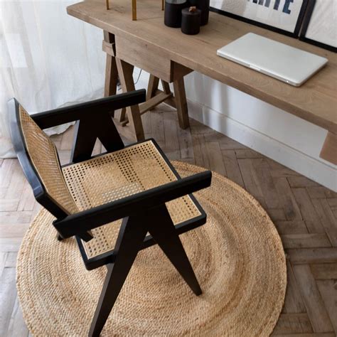 Liula Alfombra Redonda De Algodón De 3 Pies Forma Elegante Y