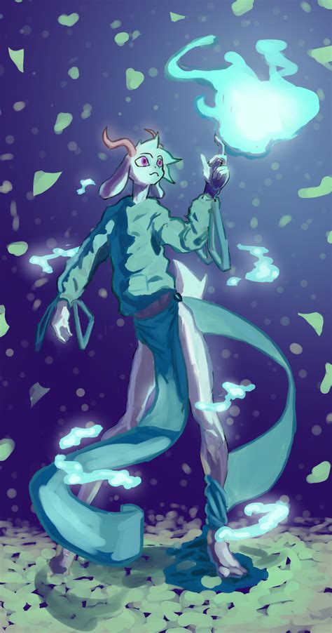 Asriel Dark World R Deltarune