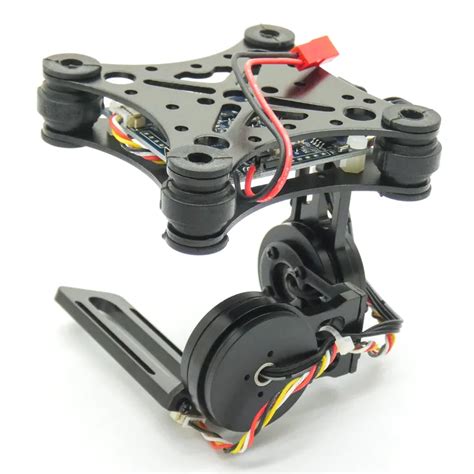 2 Axis Brushless Gimbal For Fpv Camera Drones Lightweight Cnc Aluminum