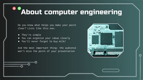 Engineering Major Computer Engineering Google Slides PPT