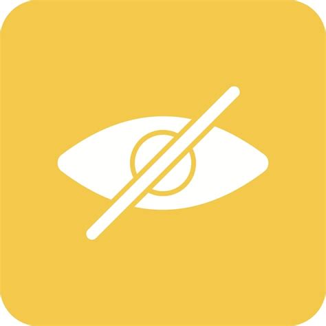 Premium Vector Hide Icon