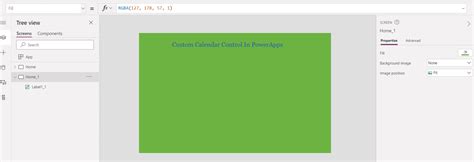 How To Create A Custom Calendar In Power Apps
