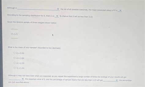 Solved Randomly Select With Replacement A Sample Of Three Chegg Com