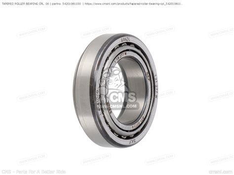 Tapered Rolle Lager Cpl 06 Für Ktm Bestellung Bei Cmsnl