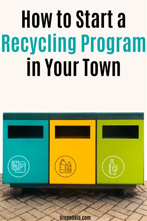 How To Help Bring A Recycling Program To Your Town Green Oklahoma