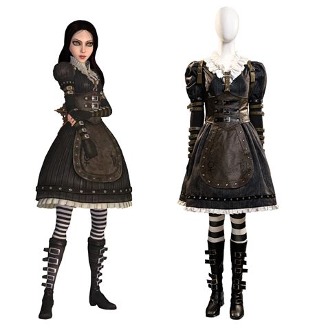 Alice Liddell Cosplay Costume Game Alice Madness Returns Costume New