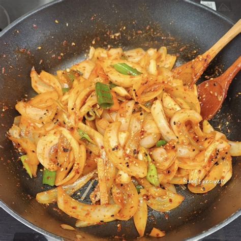양파볶음 레시피 간단 밑반찬 도시락반찬