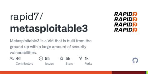 metasploitable3 github issue template md at master · rapid7