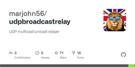 Github Marjohn56 Udpbroadcastrelay Udp Multicast Unicast Relayer