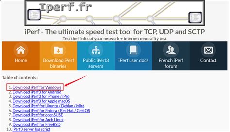 【软件工具】网络性能测试工具 iperf iperf download csdn博客
