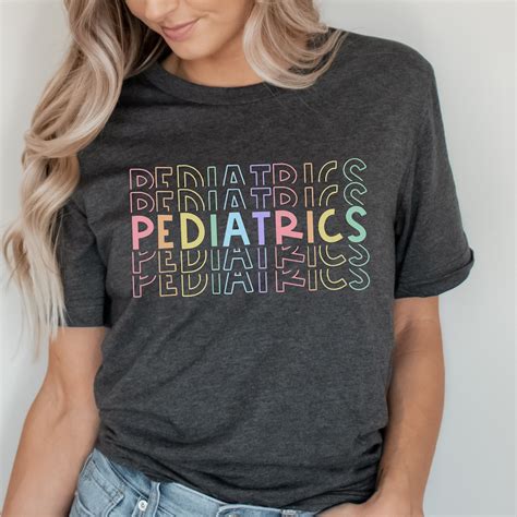 Pediatric Nurse Shirts Pediatrics Shirt Peds Nurse Shirt Pediatric
