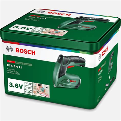 Bosch Ptk 36 Li Akülü Zımba Tabancası 15 Ah Entegre Akü Usb Charge