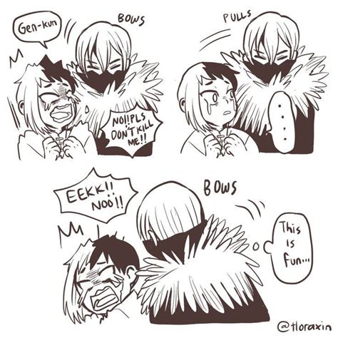 Hyoga X Gen Dr Stone Stone Wars Dr Stone Dr Stone Fanart