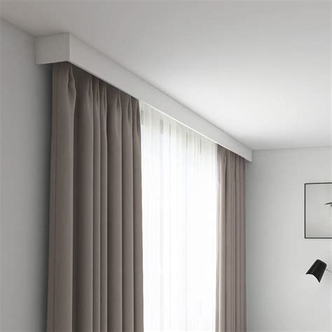 Zshine Four In One Curtain Pelmet With Double Rails