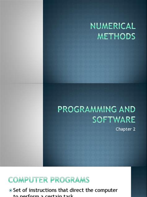 Chapter 3 Approximation And Round Off Errors Pdf Computer Program Programming