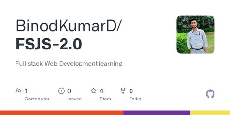 GitHub BinodKumarD FSJS 2 0 Full Stack Web Development Learning