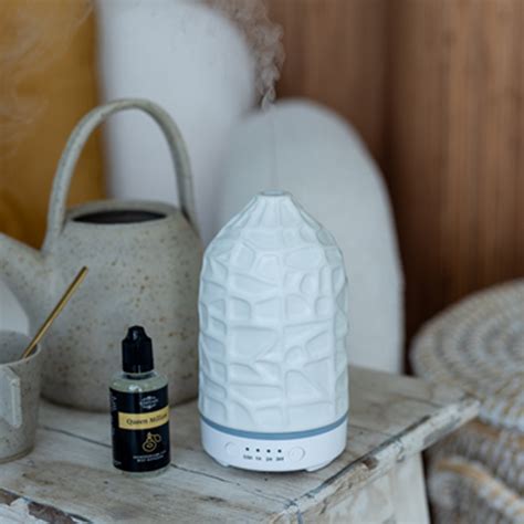 Aroma Diffuser Chiselled Weiß Offizieller Webshop Scentchips®