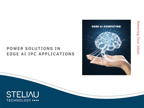 Cincon Power Solutions In Edge Ai Ipc Applications Steliau