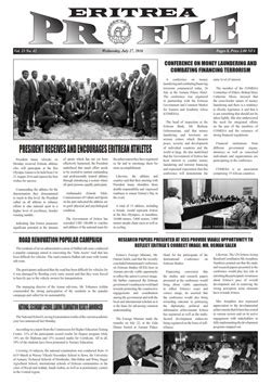 Eritrea Profile 27072016 Pdf Eritrea Ministry Of Information