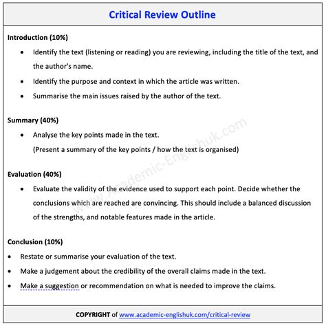 Examples Of Critical Analysis