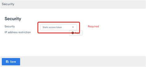 How To Restrict Api Access With Static Access Token Enterprise