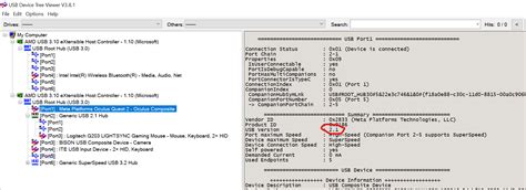 oculus link uses high speed usb 2 instead of the superspeed usb 3