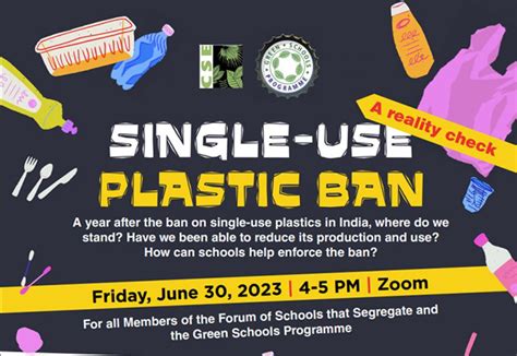 Single Use Plastic Ban