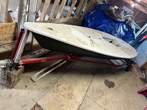 Laser Sailboat And Trailer Sailboats Ferndale Washington