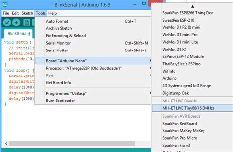 Attiny88 Compatible With Nano 30 บอร์ด Arduino Compatible Arduinoall ขาย Arduino ซื้อ Arduino