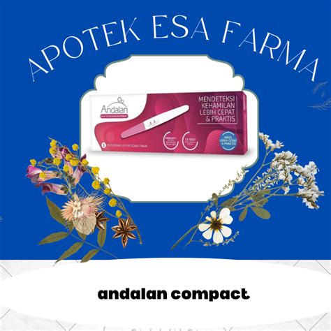 Jual Alat Test Kehamilan Andalan Midstream Andalan Compact Shopee