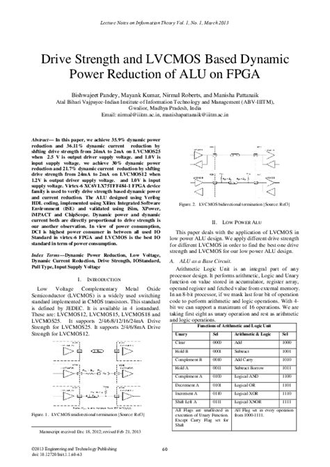 Pdf Dynamic Power Reduction In Fpga Alu