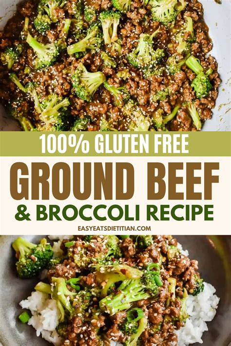 100 Gluten Free Ground Beef And Broccoli Recipe