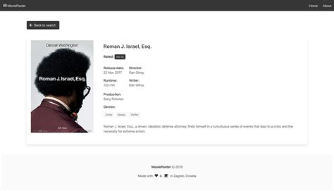 GitHub Dmuharemagic Movie Poster Omdb Small React Application That Queries The OMDB API