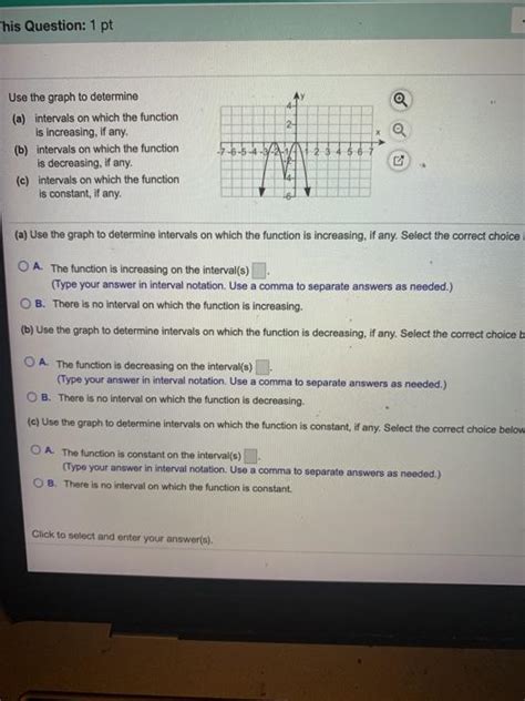 solved his question 1 pt a 2 a use the graph to determine