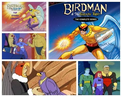 Birdman And The Galaxy Trio A Hanna Barbera Classic