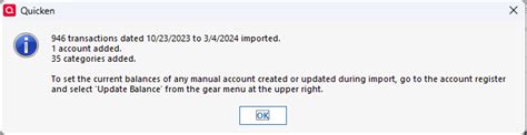 importing exporting file formats csv xls etc — quicken