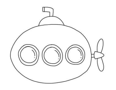 바닷속을 둥둥 노란 잠수함 일러스트 그리기 ♡ 손그림으로 다이어리 꾸미기 네이버 블로그