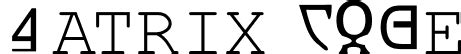 Matrix Code Windows Font Free For Personal