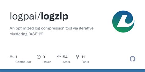 Github Logpailogzip An Optimized Log Compression Tool Via Iterative