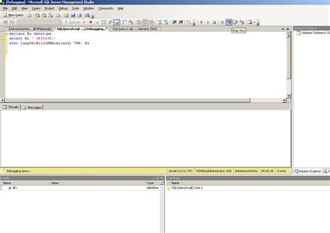 Technologies Matter Debugging Stored Procedure In Sql Server 2008