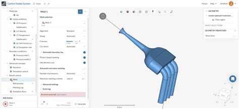 Fatal Io Error An Error Occured Cfd Simulation On Fsae Intake System
