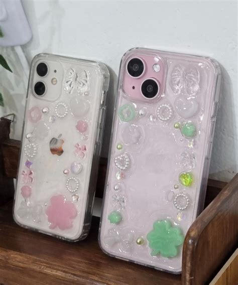 여울made 행운을 드려요🍀클로버케이스네잎클로버2color갤럭시가능 에이블리