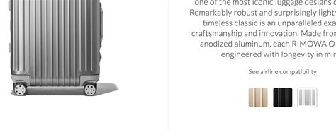 Rimowa Original Colors Gracefuldegrade