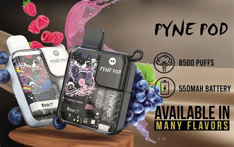 Pyne Pod Boost Vape 8500 Puffs Best Sale Vapesourcing