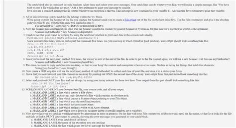 Solved 1 Create A New Project In Netbeans Called Readfiles