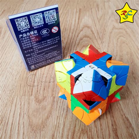 Corner Helicopter 2x2 Redi Clover Stickerless Yuxin Rubik Cube Star