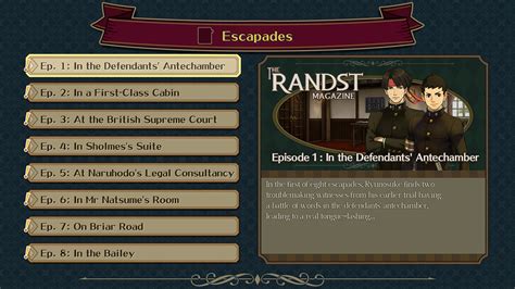 Capcom The Great Ace Attorney Chronicles Official Website