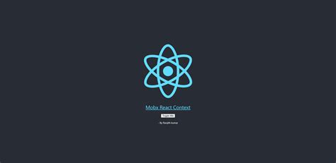 Github Codingislove01mobx React Context Boilerplate Project For