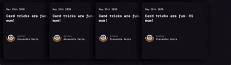 GitHub Amserra Experiments CSS Card Tricks A CSS Card Stack